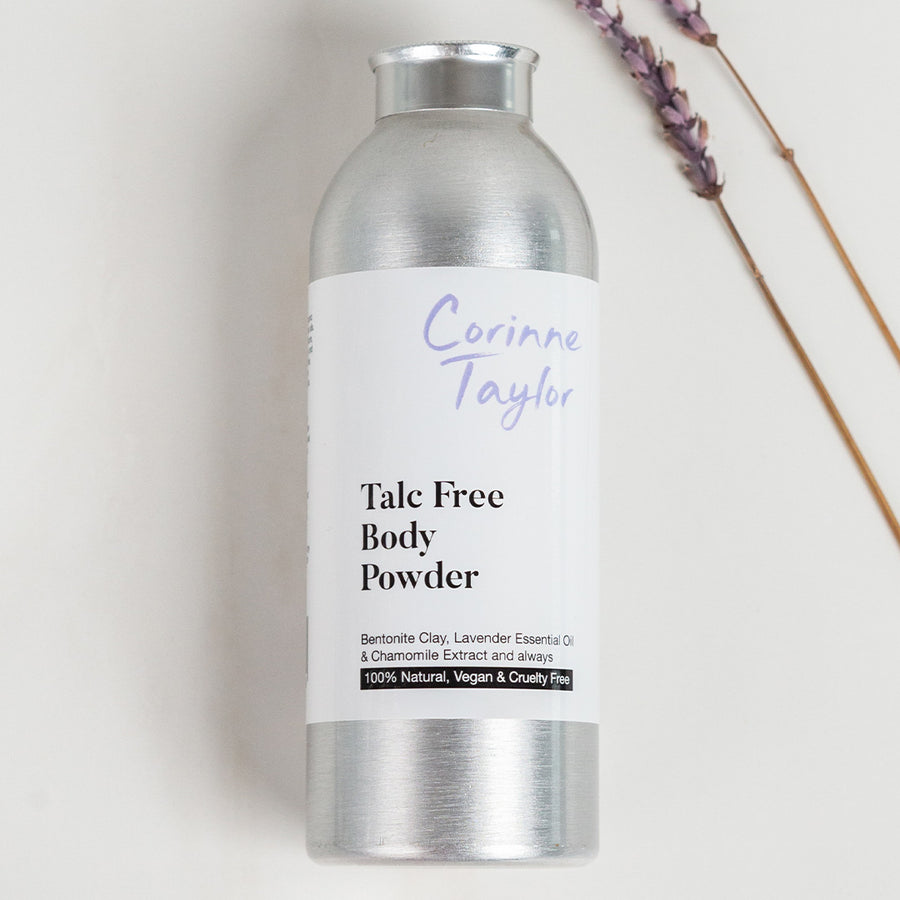Talc-Free Body Powder with Chamomile & Lavender | Natural Anti-Chafe ...