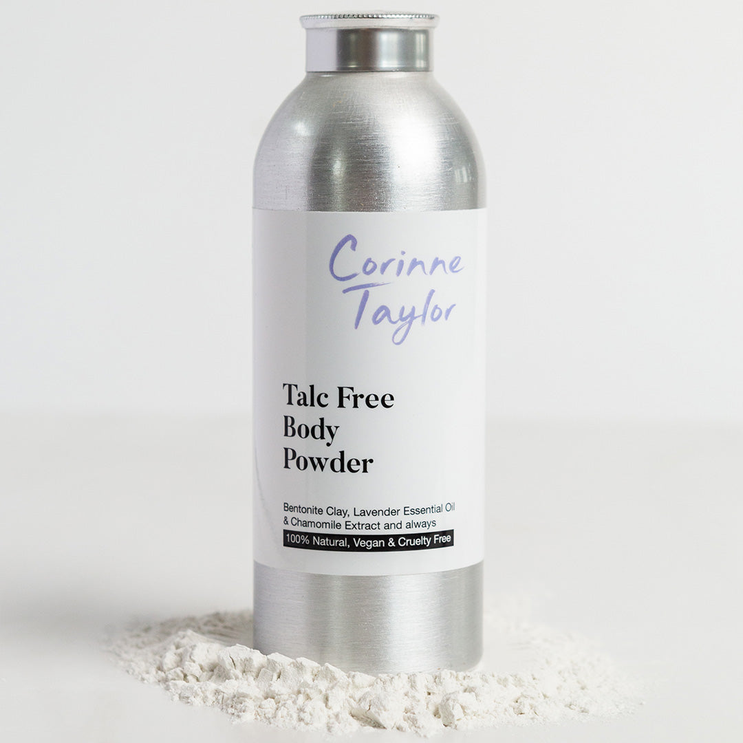 Talc-Free Body Powder with Chamomile & Lavender | Natural Anti-Chafe ...