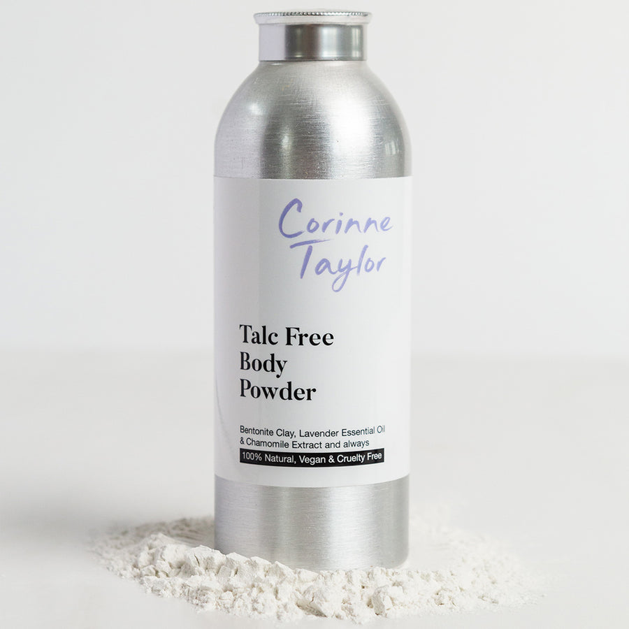 Talc-Free Body Powder with Chamomile & Lavender | Natural Anti-Chafe ...