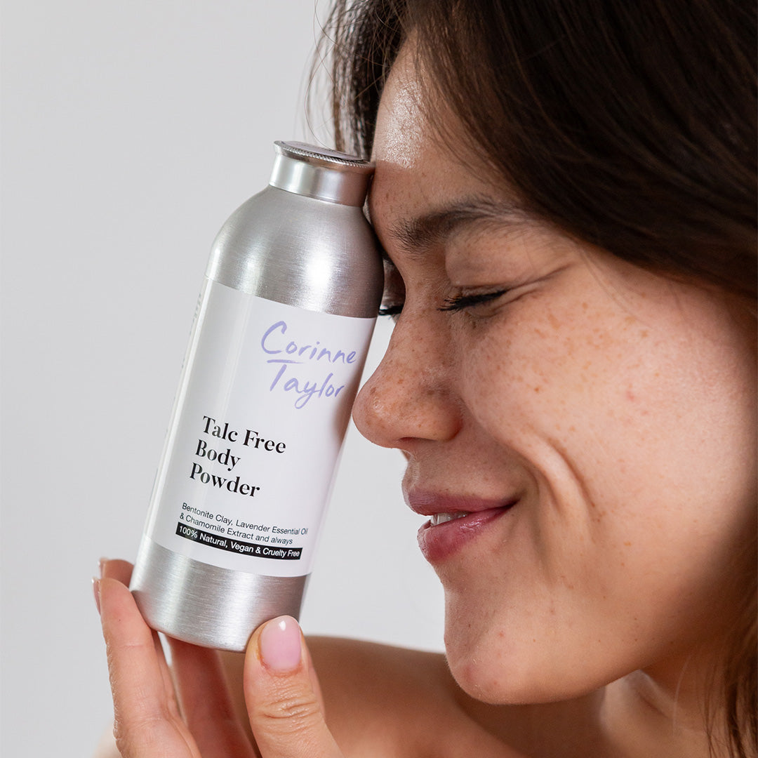 Talc-Free Body Powder with Chamomile & Lavender | Natural Anti-Chafe ...