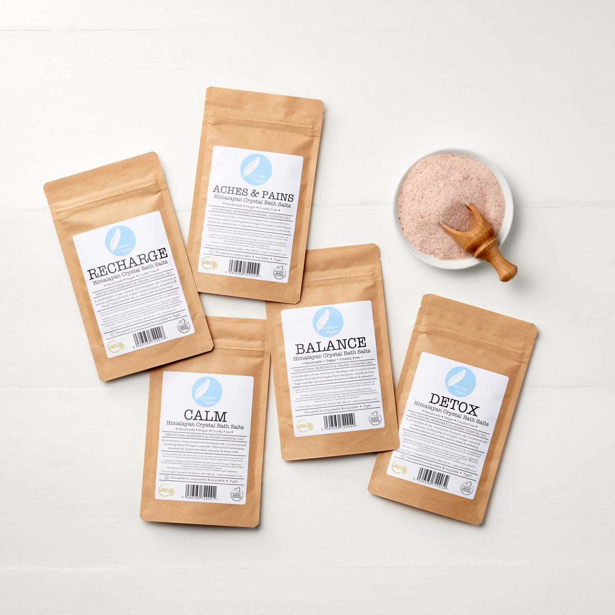 Recharge Himalayan Bath Salts Sachet – Corinne Taylor